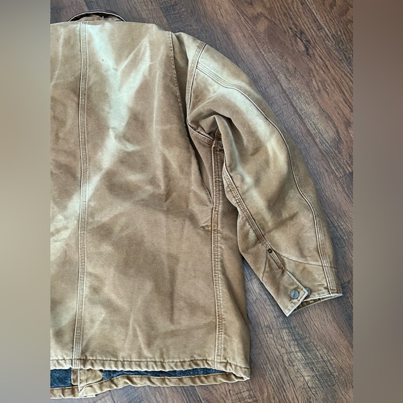 Carhartt | Jackets & Coats | Vintage Carhartt Blanket Lined Chore Coat Co2 Brn Usa | Poshmark